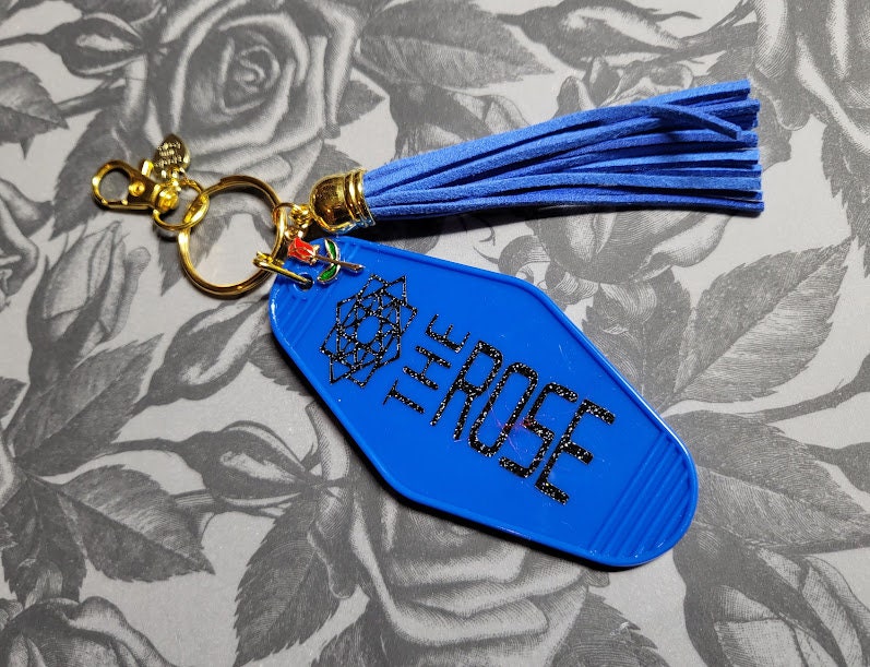 The Rose Inspired Retro Keychains - Etsy