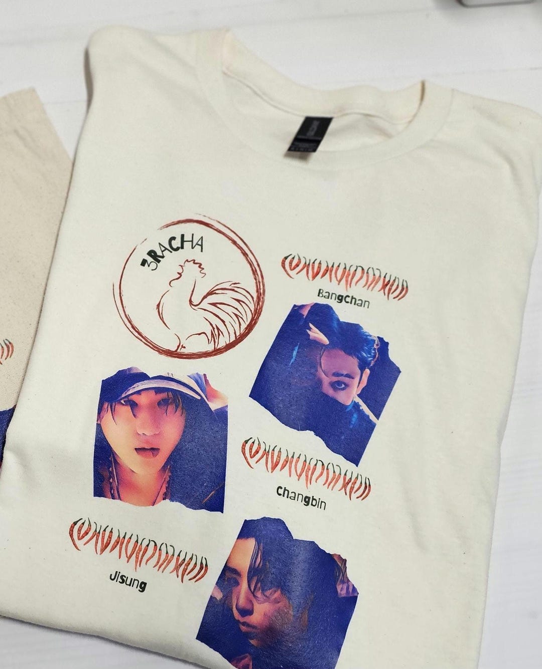 KPOP Inspired Custom 3RACHA T-shirt - Etsy