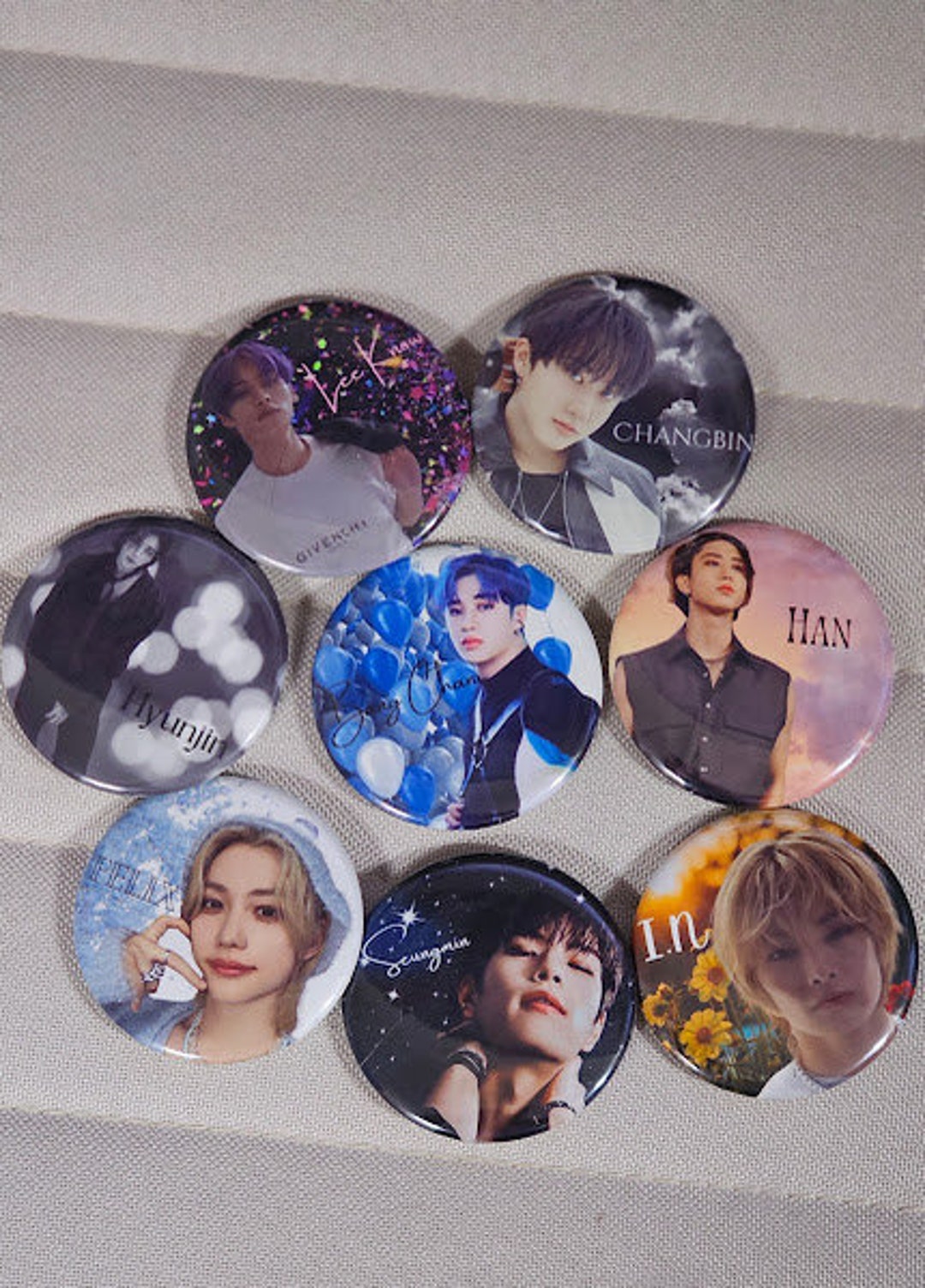 Stray Kids Inspired Button Sets - Etsy