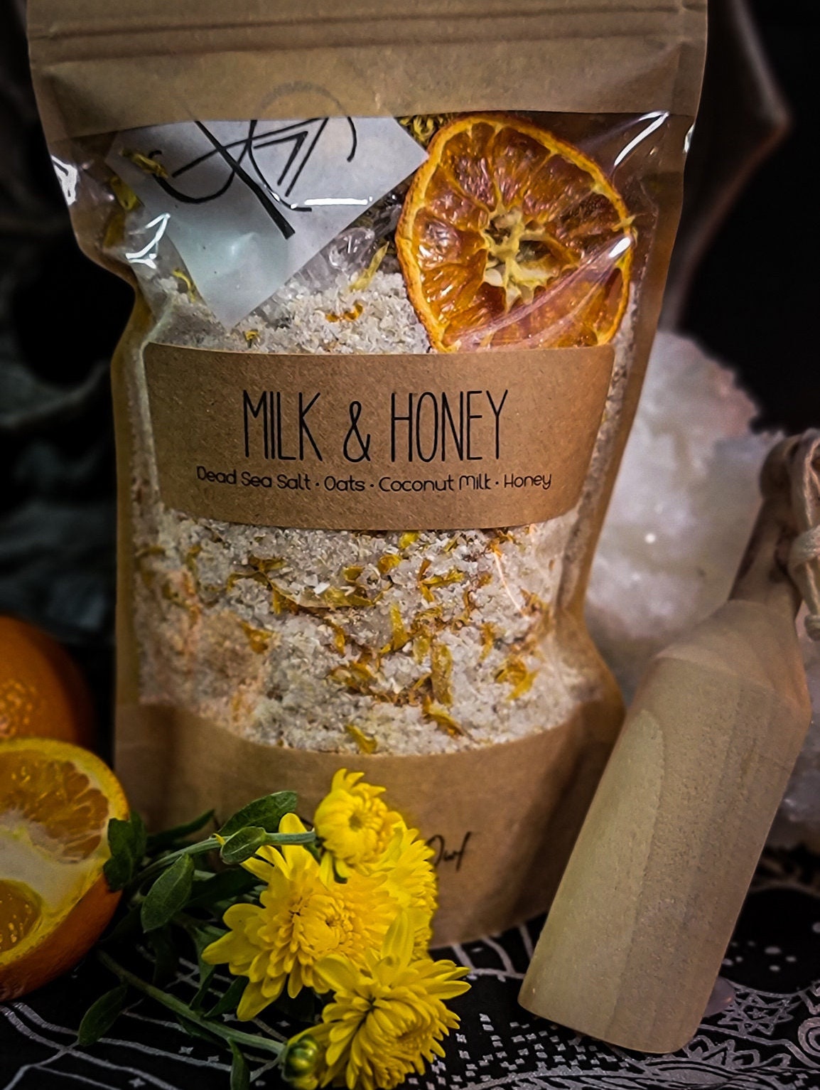 Milk & Honey Skin Soothing Bath Soak/oatmeal Bath Soak/milk Bath/herbal ...