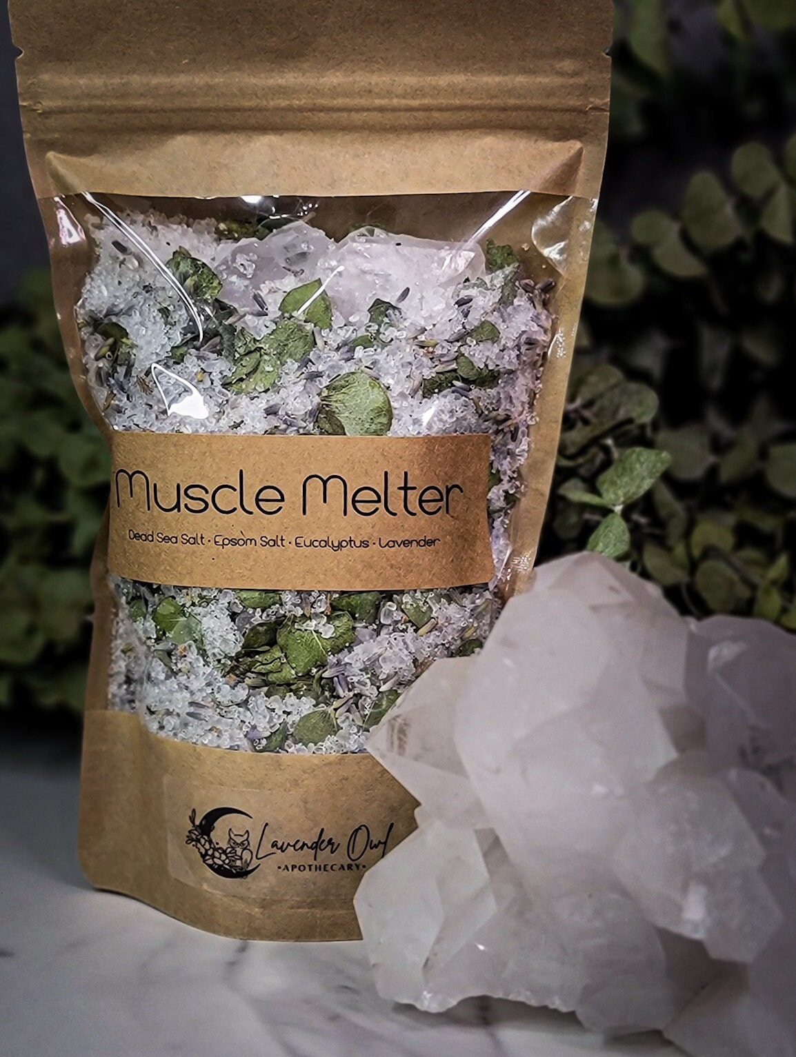 Muscle Melter Bath Soak/ Herbal Bath Soak/ Aromatherapy Bath/ Reiki ...