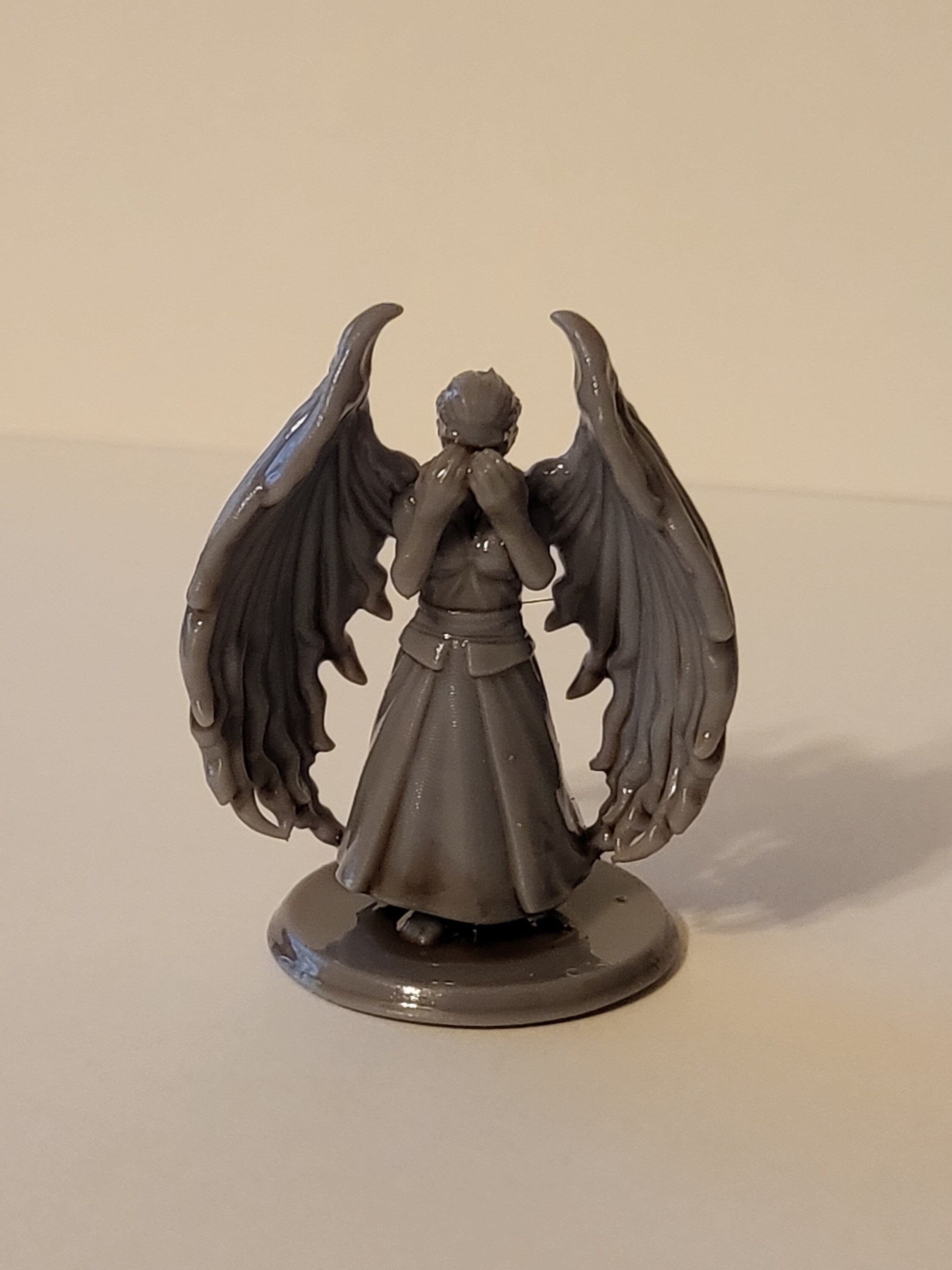 Weeping Angel 28mm Miniatures STL File Dnd Mini 3D STL File - Etsy