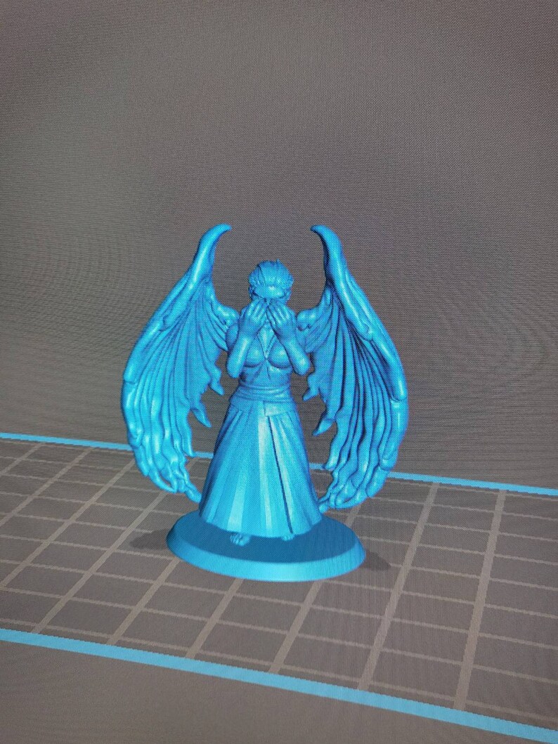 Weeping Angel 28mm Miniatures STL File Dnd Mini 3D STL File - Etsy