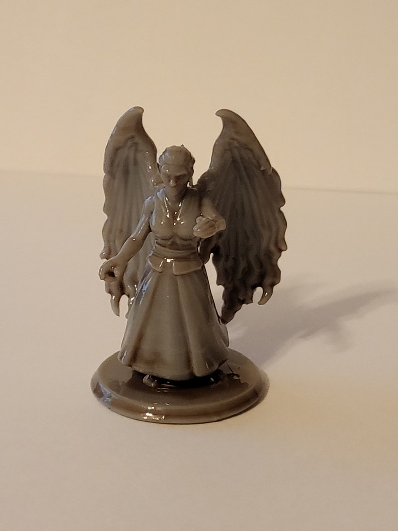 Weeping Angel 28mm Miniatures STL File Dnd Mini 3D STL File - Etsy