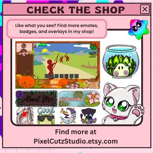 Cottage Core Cute Mushroom Emote Pack for Twitch, Kick, Youtube, and ...