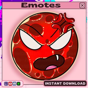 Celestial Moon Twitch Emotes: Expressive Lunar Designs for Twitch ...