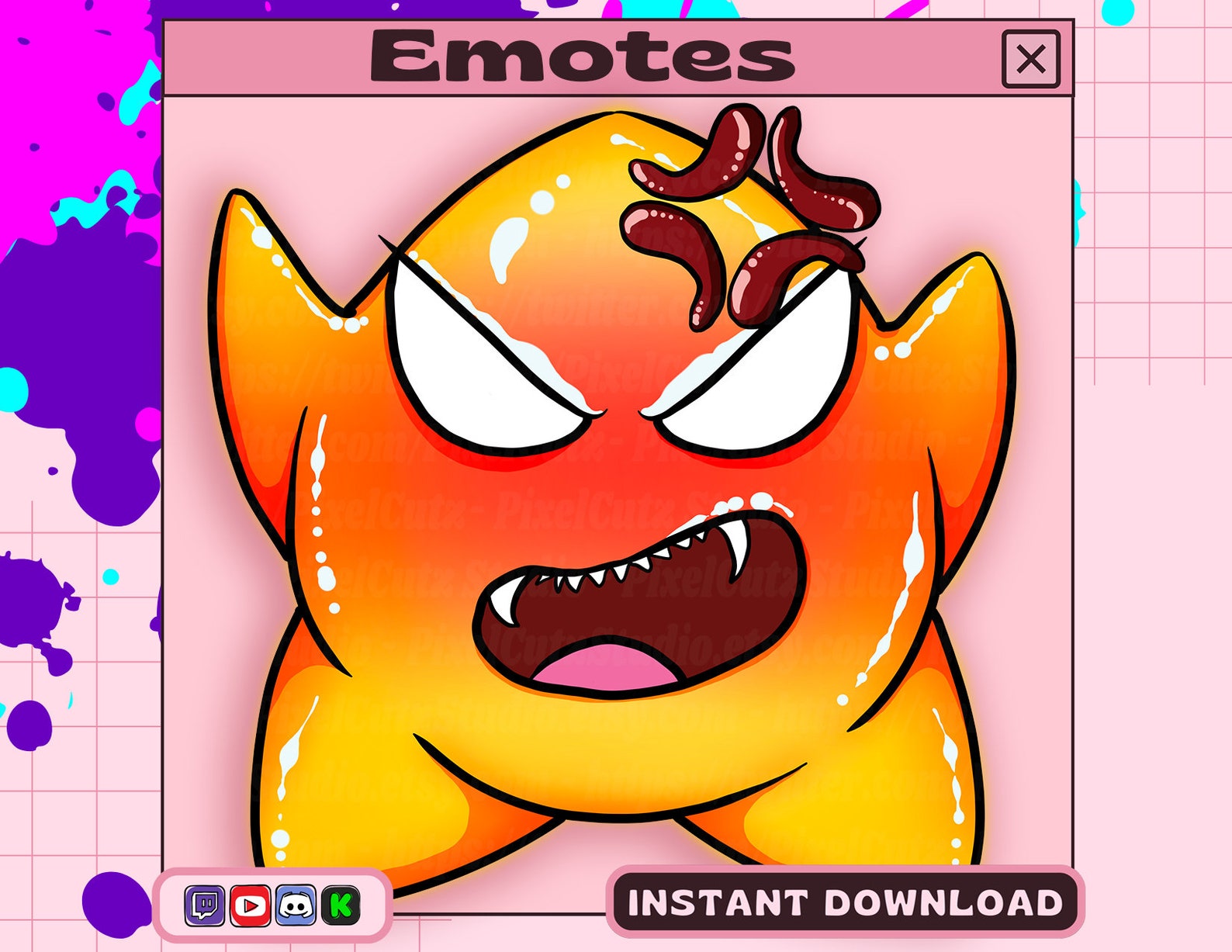 Celestial Twitch Emote Pack star Discord Emote twitch Streamer Emotes ...