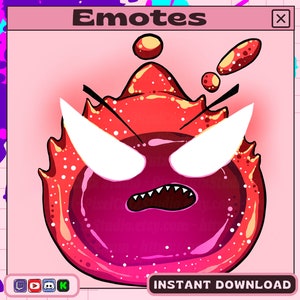Cute Slime Emotes for Twitch, Kick, Youtube, and Discord - Etsy