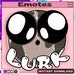 Celestial Moon Twitch Emotes: Expressive Lunar Designs for Twitch ...