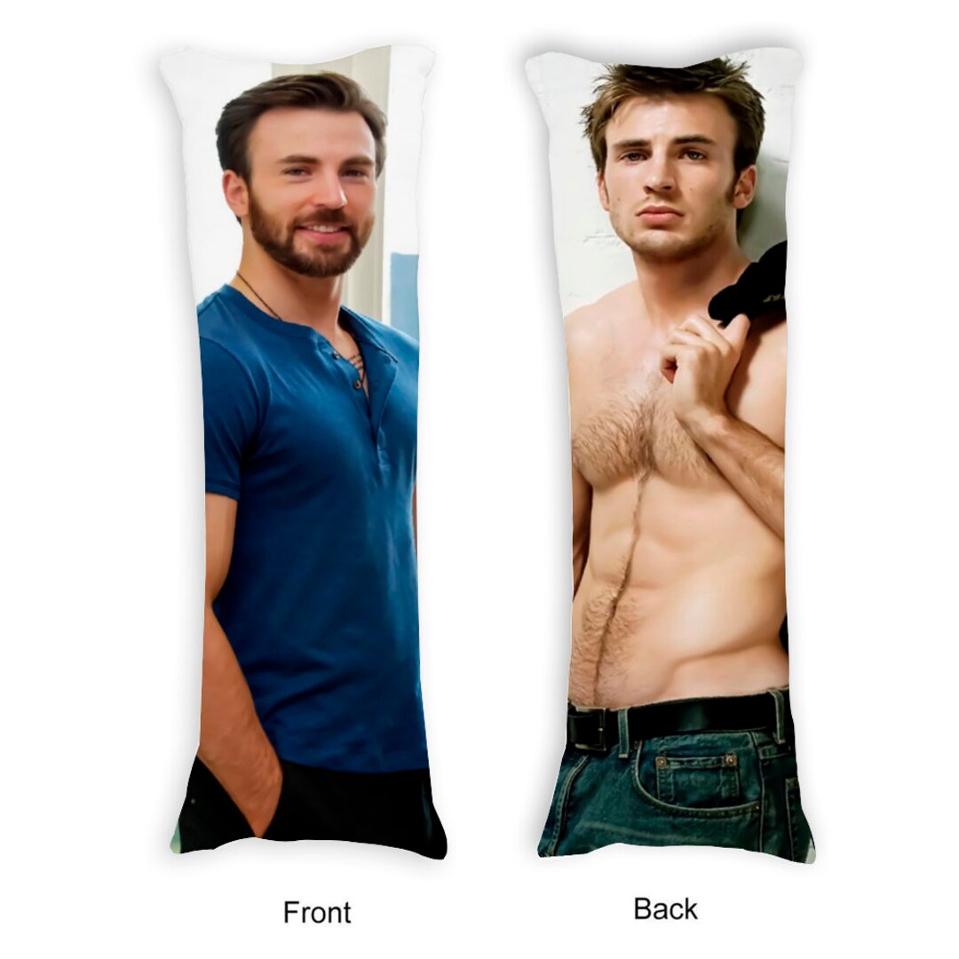 Chris Evans Actor Body Pillow Body Pillow Cover Body Pillow - Etsy