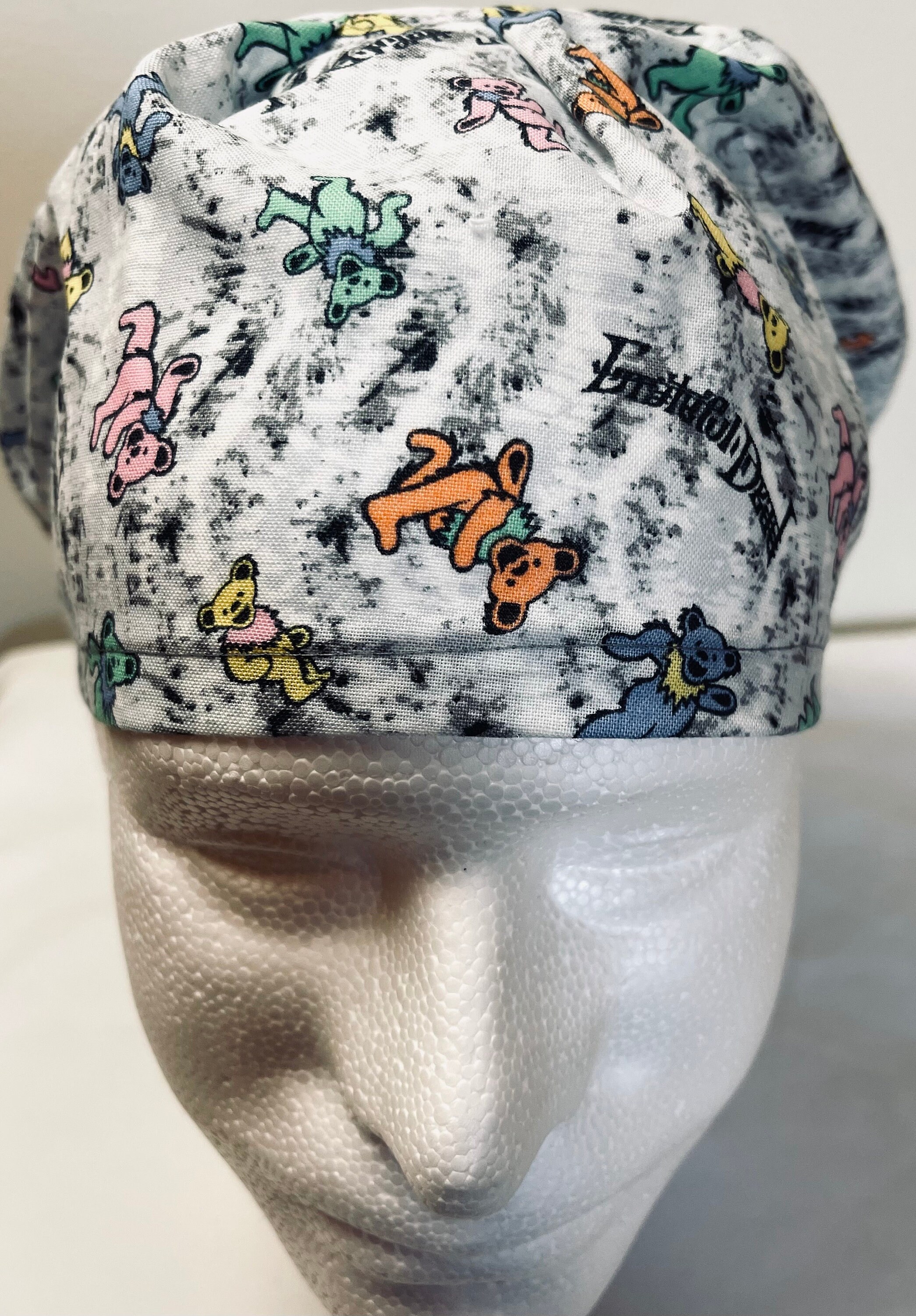 Grateful Dead Dancing Bears Surgical Scrub Cap. - Etsy