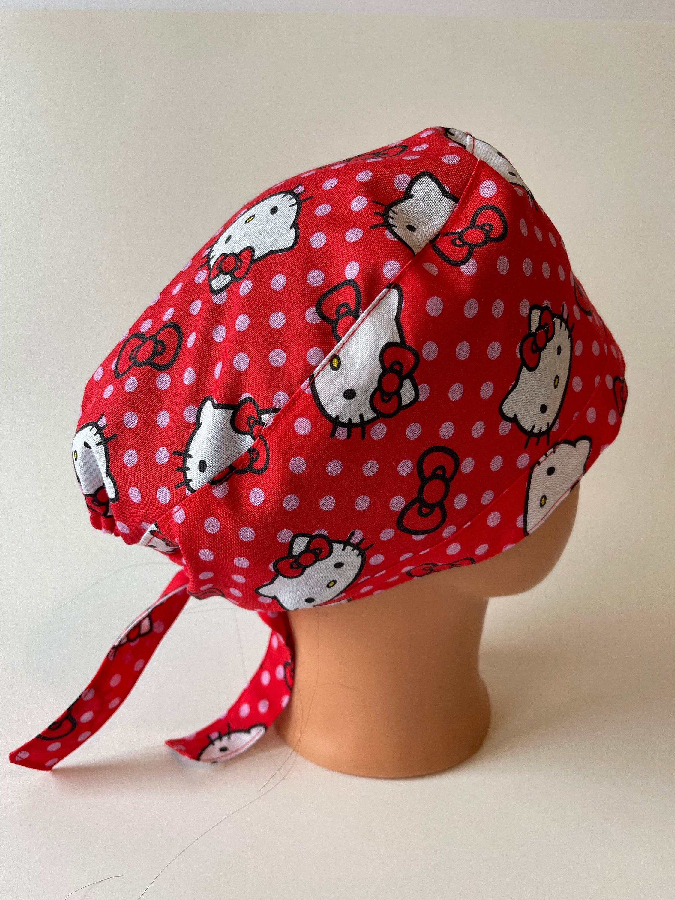 Hello Kitty Surgical Scrub Cap - Etsy