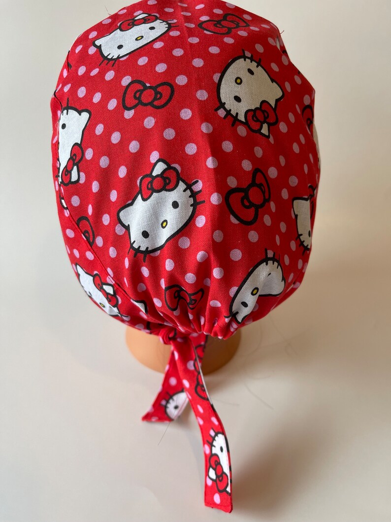 Hello Kitty Surgical Scrub Cap - Etsy