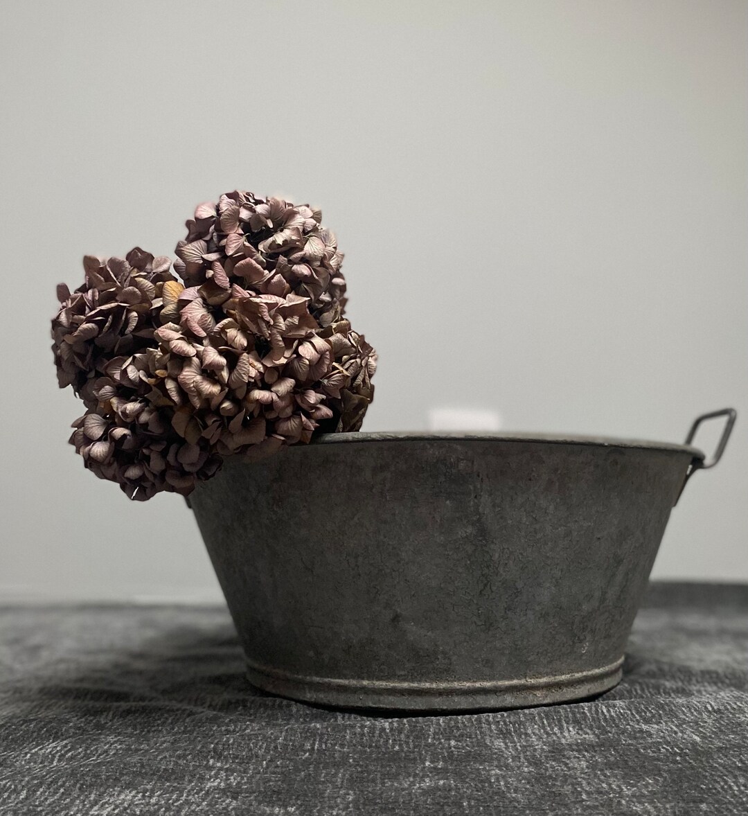 Vintage Zinc Basin - Etsy