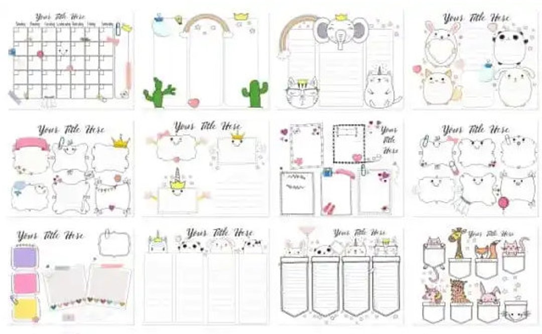 Kawaii Planner 2023-2024 | Cute Calendar and Organizer for a Charming ...