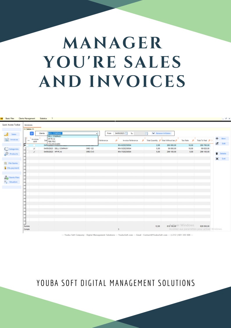 Streamline Business Finances With Custom Computer Invoices Software ...