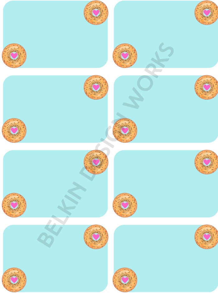 Bagel Bar Printable Flyer Kit | Teacher Appreciation | Staff ...