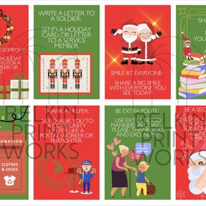 Countdown to Christmas With 24 Acts of Kindness for Kids! | PDF ...