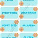 Bagel Bar Printable Flyer Kit | Teacher Appreciation | Staff ...