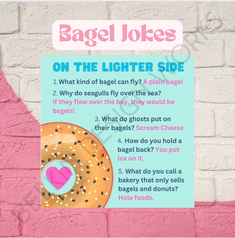 Bagel Bar Printable Flyer Kit | Teacher Appreciation | Staff ...