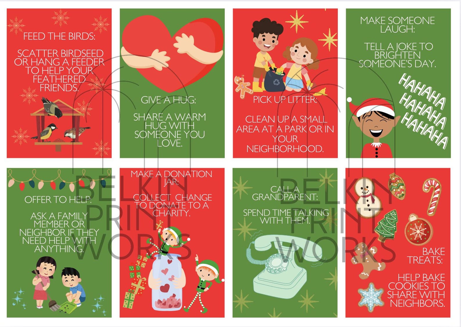 Countdown to Christmas With 24 Acts of Kindness for Kids! | PDF ...