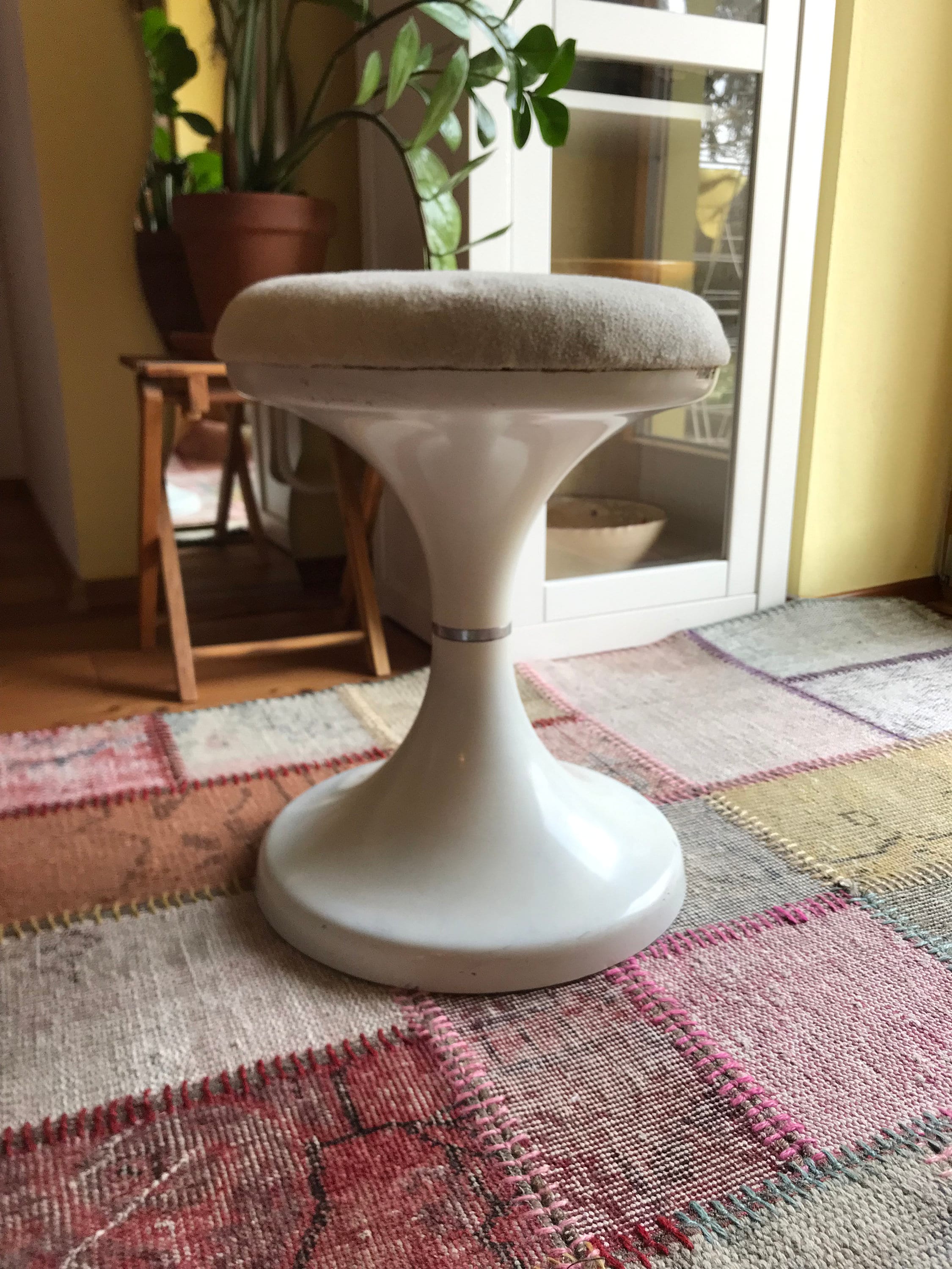 Vintage 1960's Mushroom Stool - Jurček Designed by Finžgar and Zorman ...