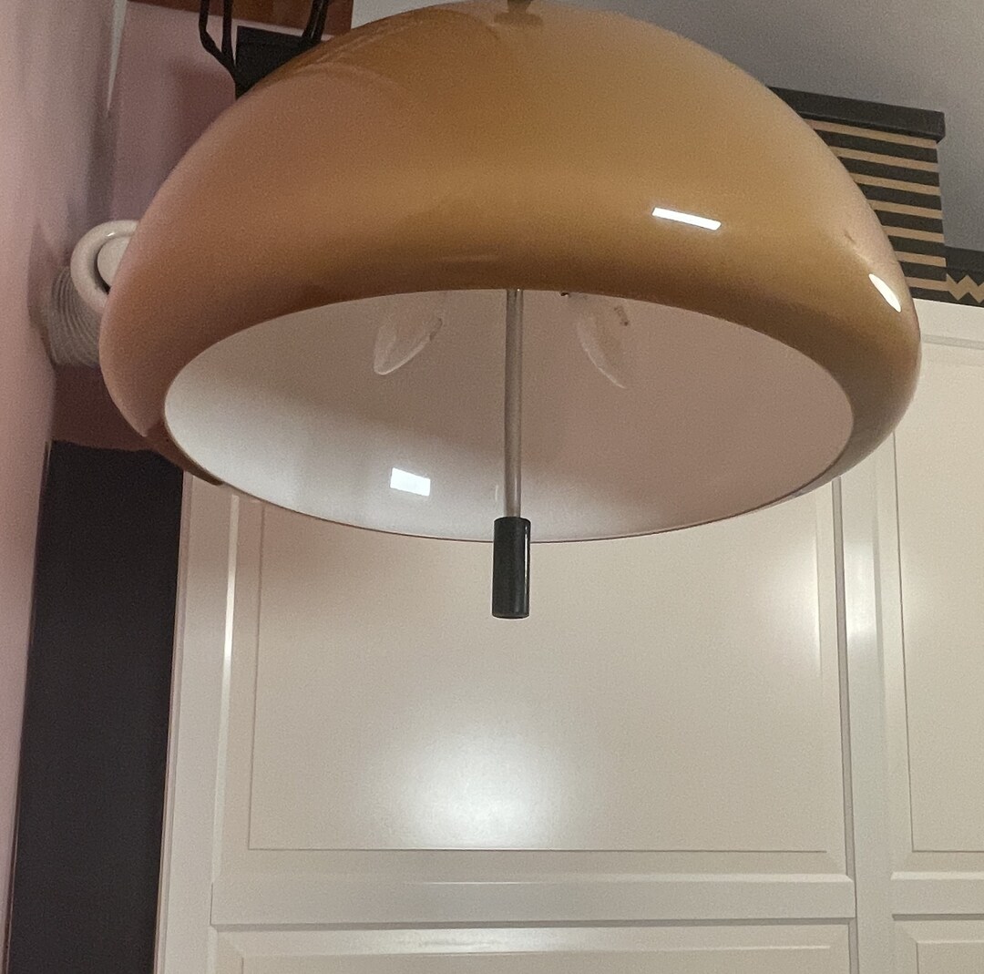 Vintage Meblo Light/ Cabras Model/ Pendant Lamp/ 70's / Luiggi Massoni ...