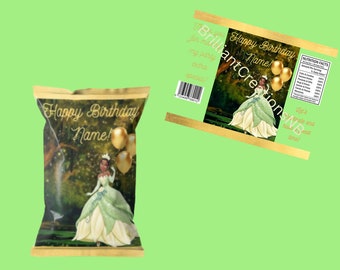Mickey,custom Chip Bag Label, Digital PDF Copy - Etsy