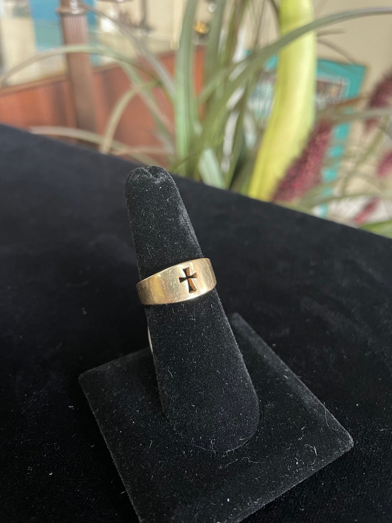James Avery Cross Ring - Etsy