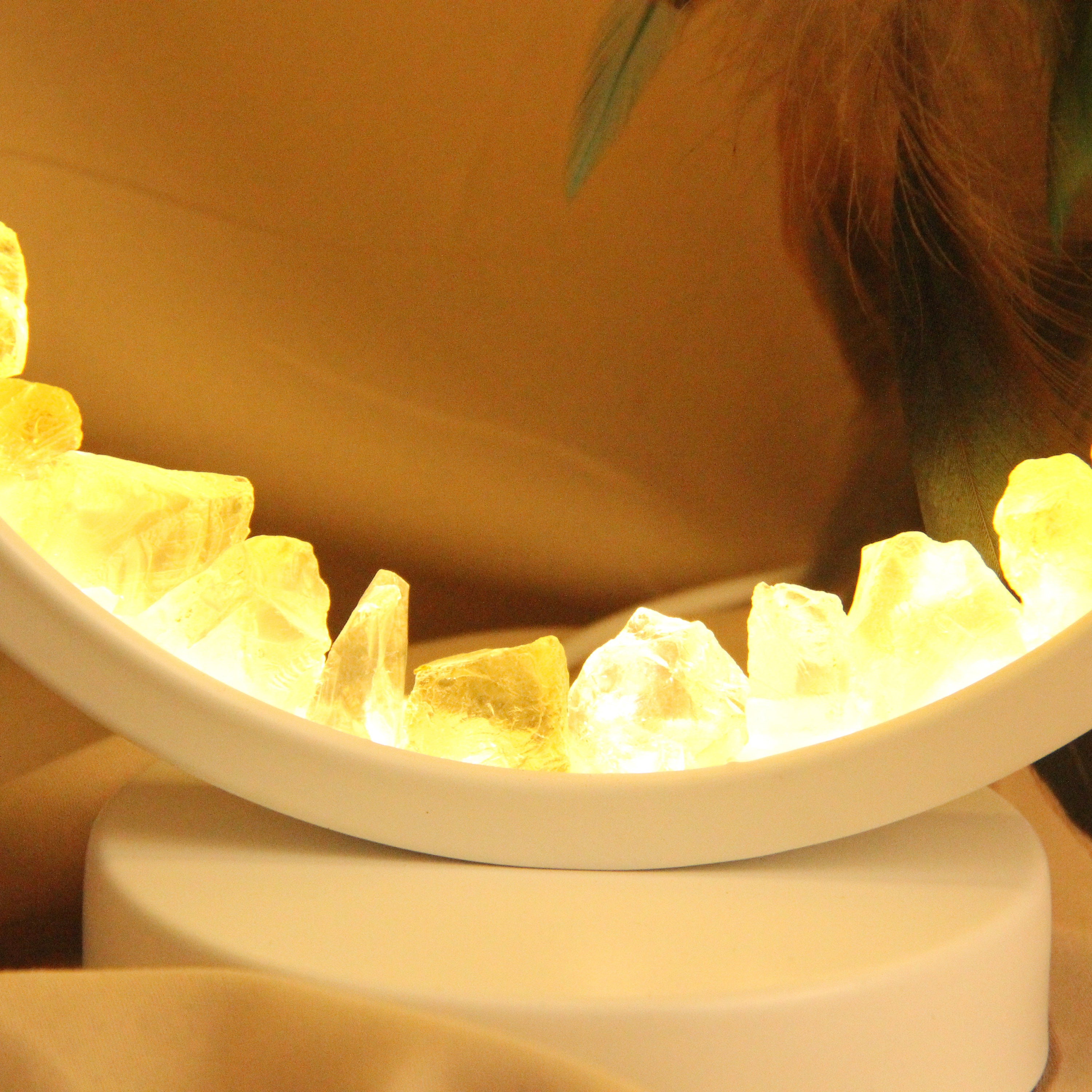 Amethyst Cluster Lamp Lights USB Led,natural Clear Quartz Citrine Raw ...