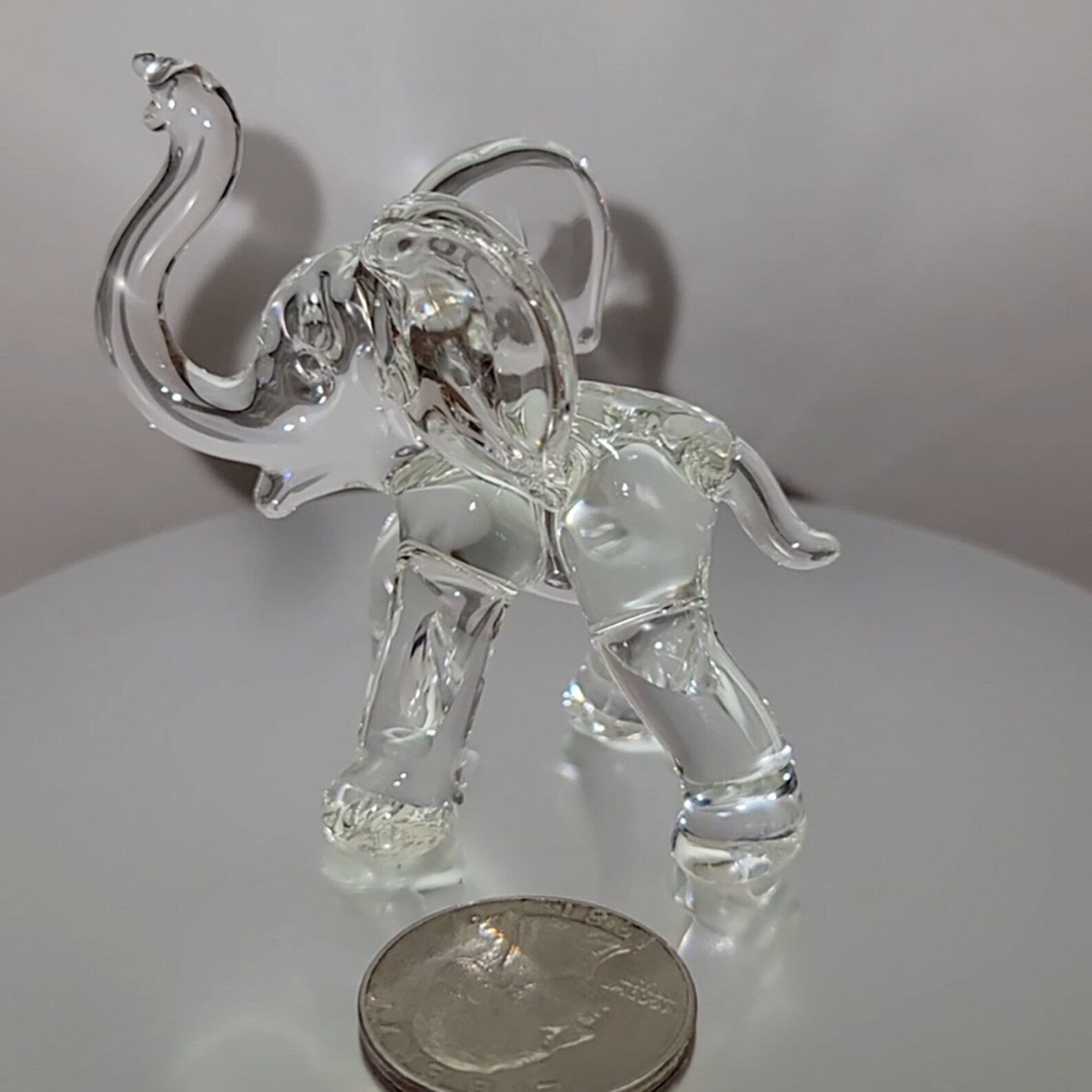 Crystal Elephant - Etsy