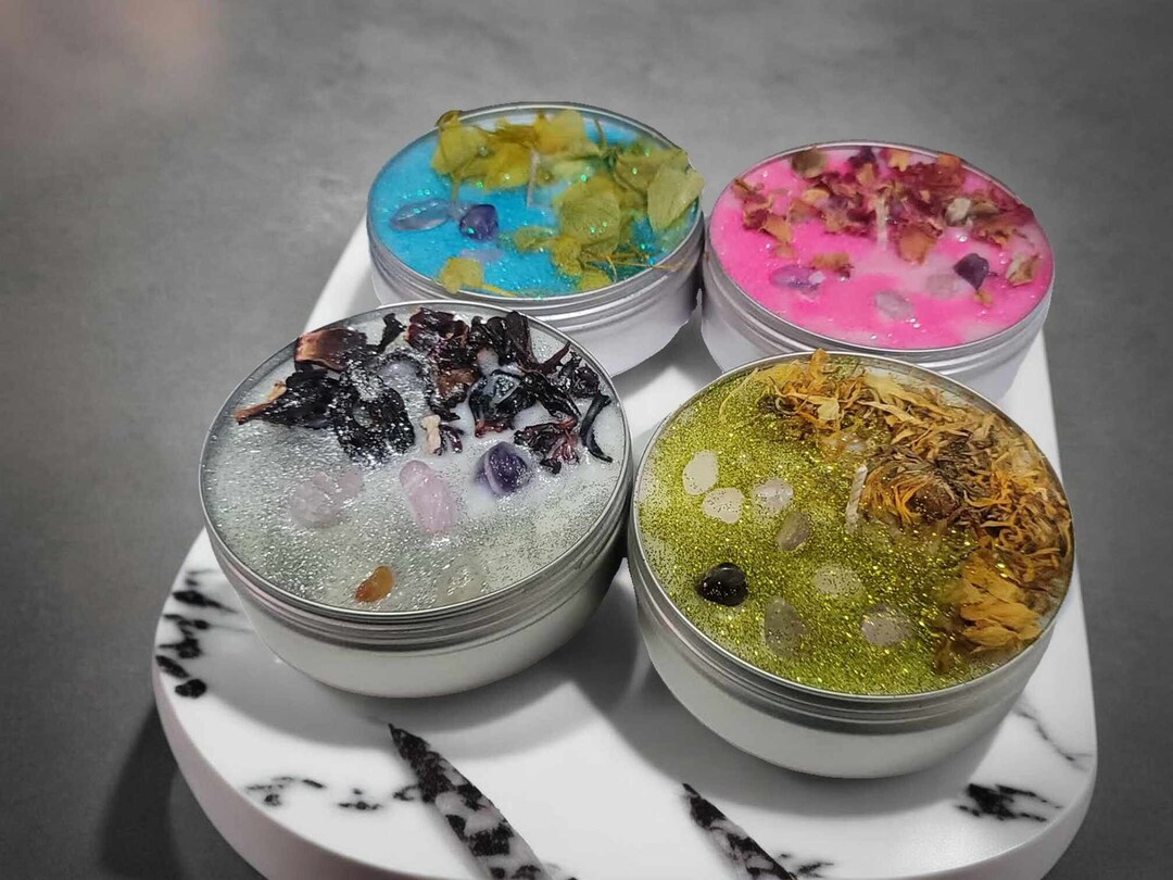 Winter Soy Candle Sample Pack Set of 4 4 Oz Candle Sample - Etsy