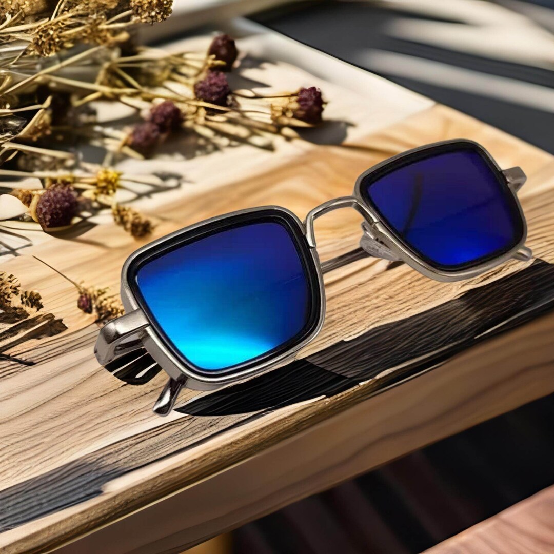 Steampunk Goggles Glasses Square Sunglasses Emo Retro Vintage Cyber ...
