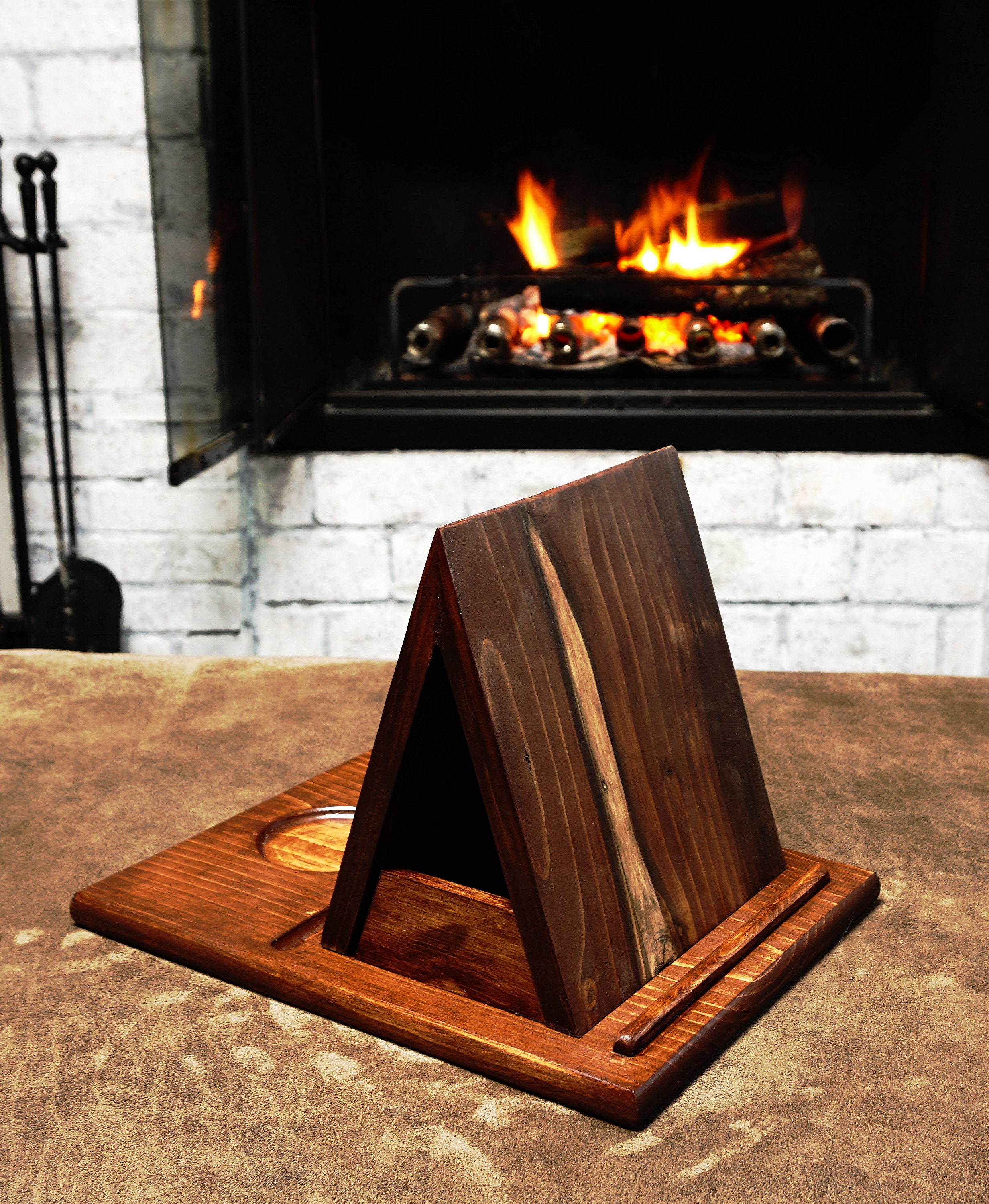 Personalized Solid, Wooden Book Rest / Book Holder / Book Valet ...