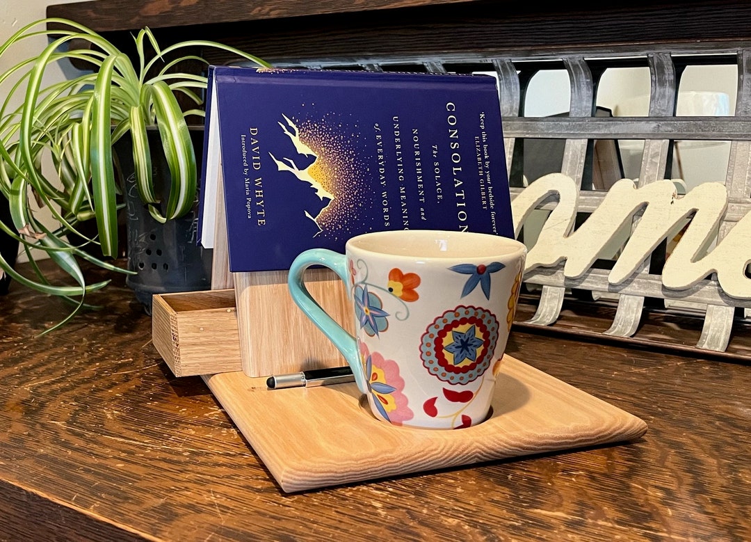 Solid Oak Book Rest / Book Holder / Book Stand Perfect Gift for Your ...