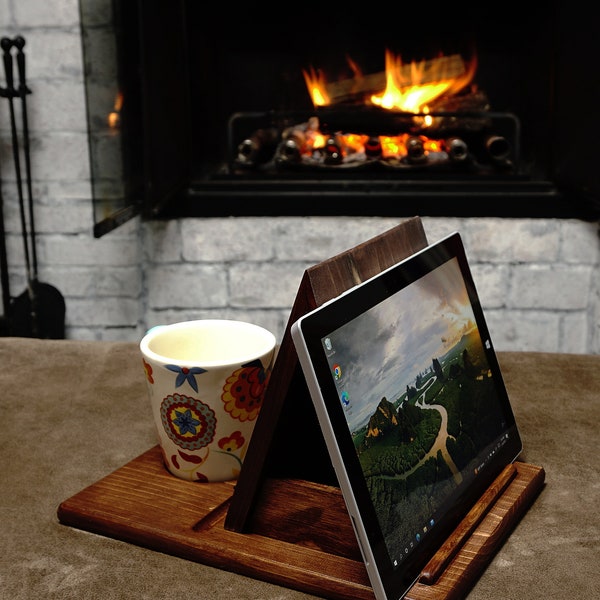Wood Tablet Stand - Etsy