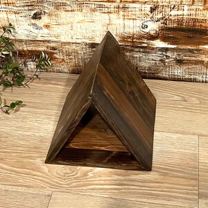 Large Barn Wood Book Rest / Book Marker / Book Stand /book Triangle ...
