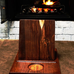 Personalized Tablet Stand / Tablet Holder / Tablet Rest / Book Stand - Etsy