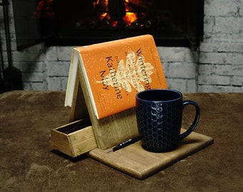 Personalized Solid, Wooden Book Rest / Book Holder / Book Valet ...