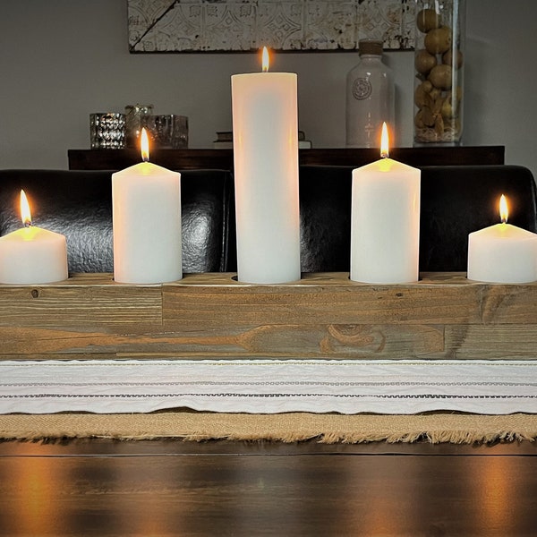 Large Personalized Candle Holder - Etsy