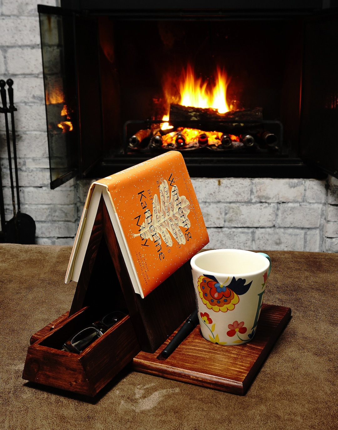 Personalized Wooden Book Valet / Book Rest / Book Holder / Book Stand ...