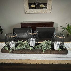 Create Your Own Rustic Farmhouse Decorative Table Tray Center Piece ...
