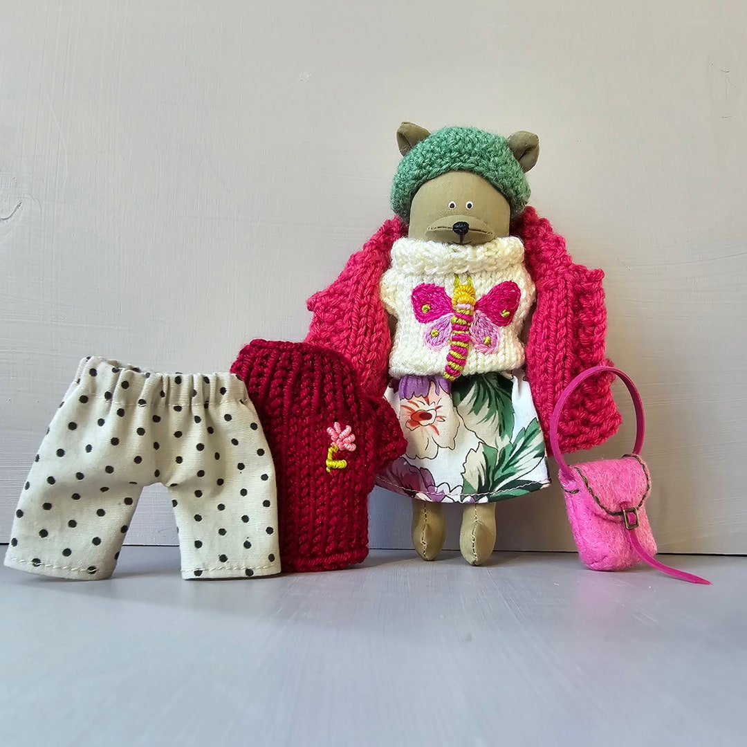 Soft and Snuggly 14cm/5,5in Teddy Bears Available in Both Boy and Girl ...