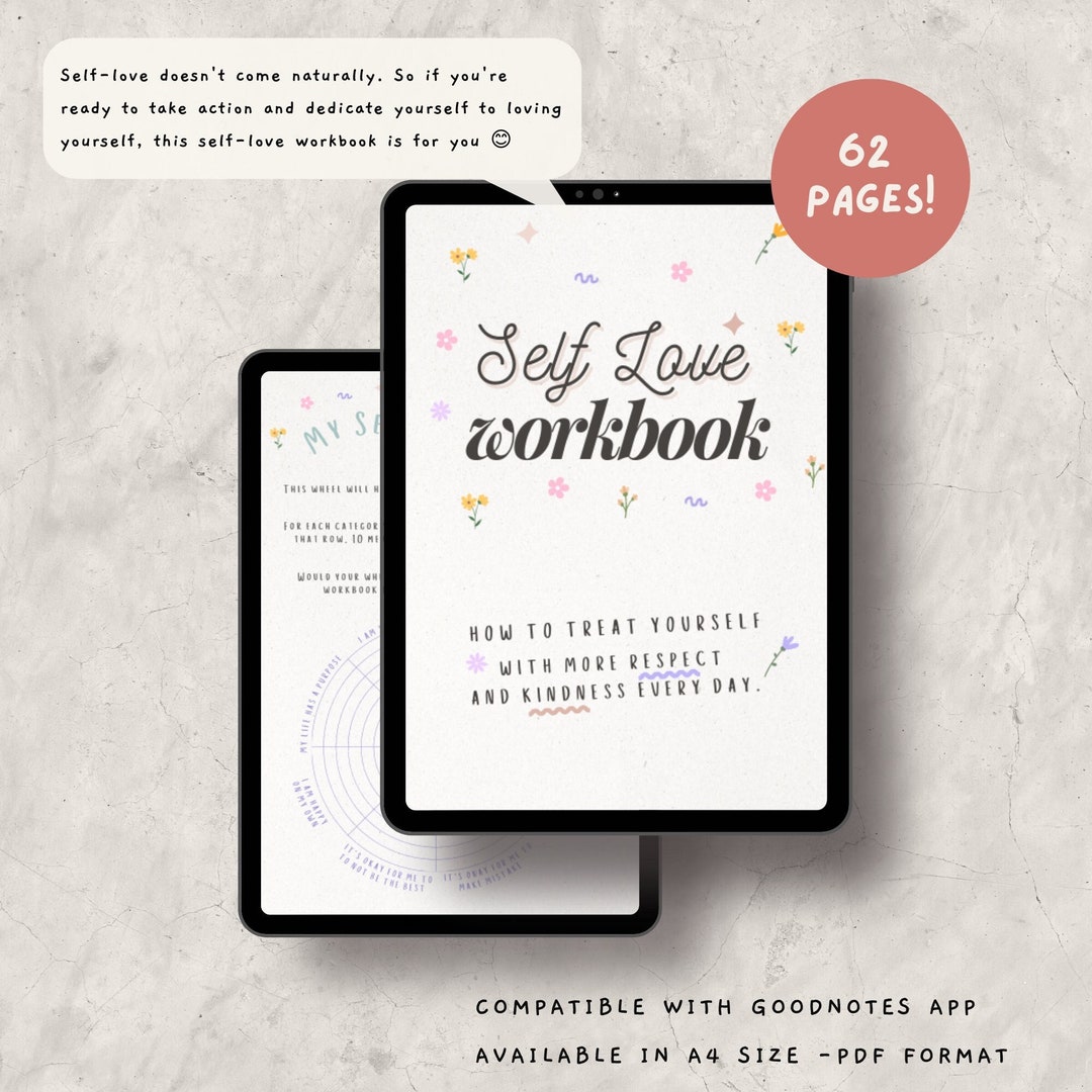 Printable Self Love Workbook | Self Love Journal - Etsy
