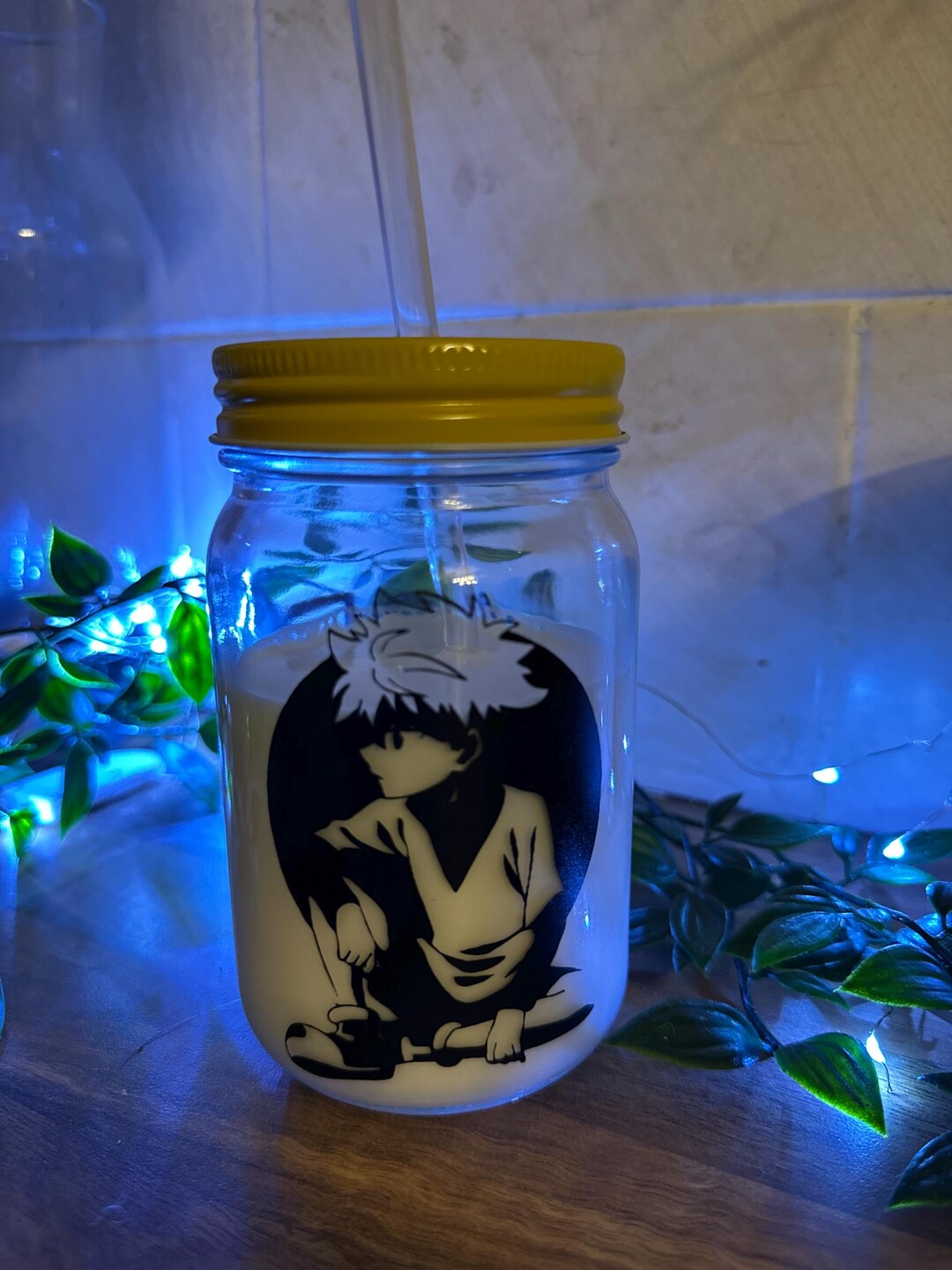 Hunter X Hunter Gift Killua Zoldyck Glass Cup Anime Hxh Manga - Etsy