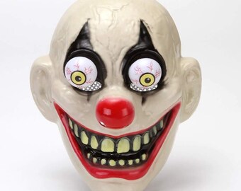 Plastic Clown Mask - Etsy