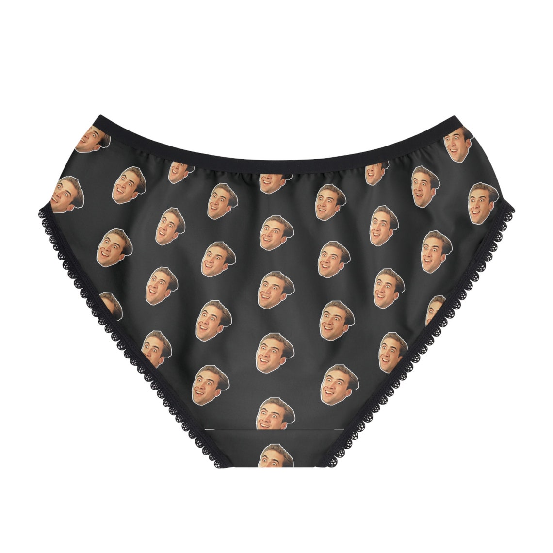 Nicolas Cage Funny Underwear: Women's Black Briefs - Etsy