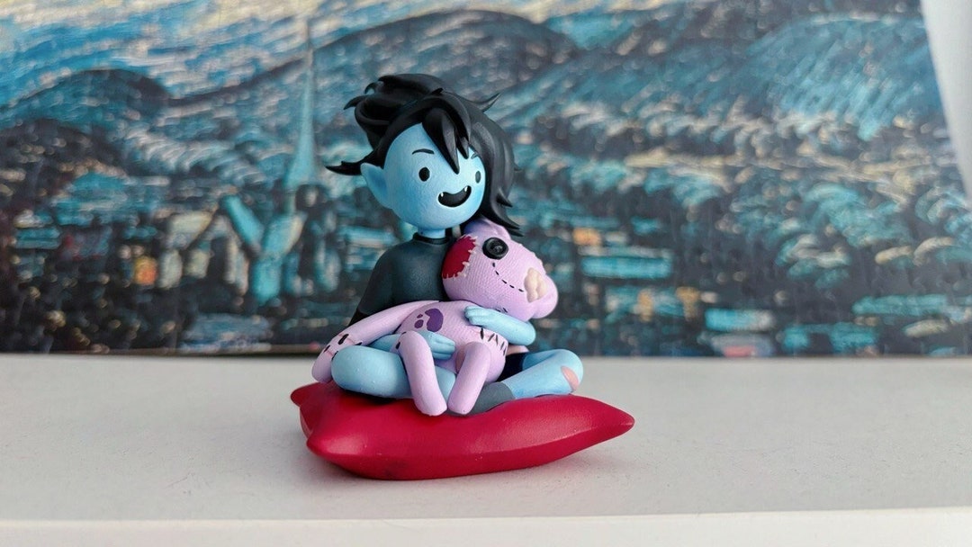 Desk Friend Figura Marceline Con Su Osito, Hora De Aventuras Adventure ...