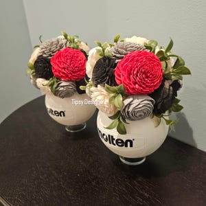 Made-to-order Wood Flower Volleyball Bouquet - Etsy