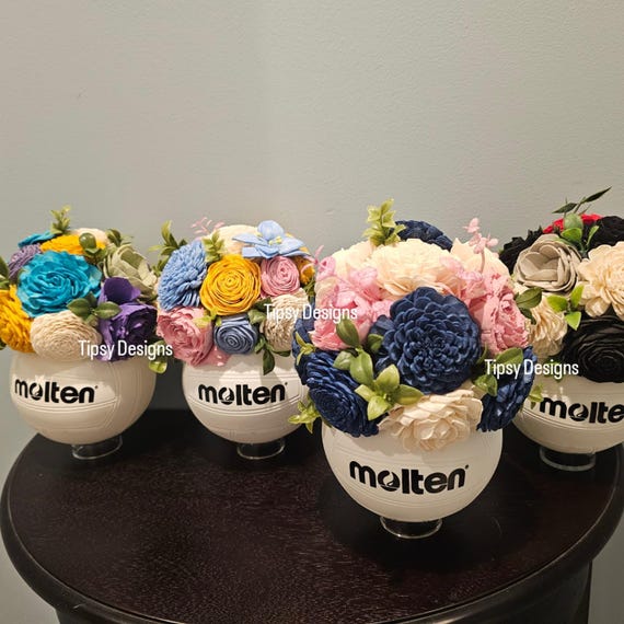 Volleyball Flower Arrangement